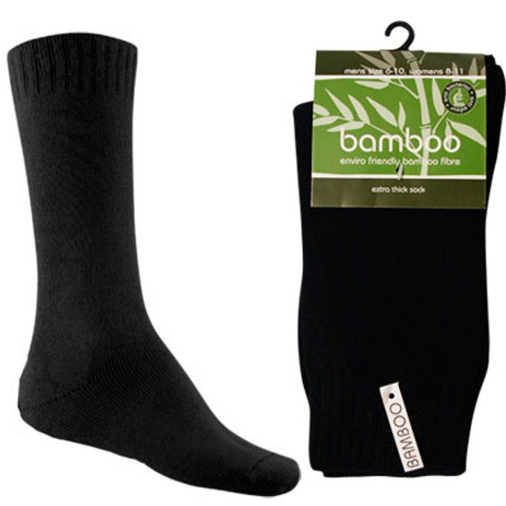 Extra Thick Black Socks | Force Element Wodonga